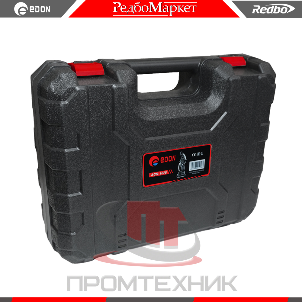 Мини-пила цепная аккумуляторная Edon ACS-18/6 - Edon.su